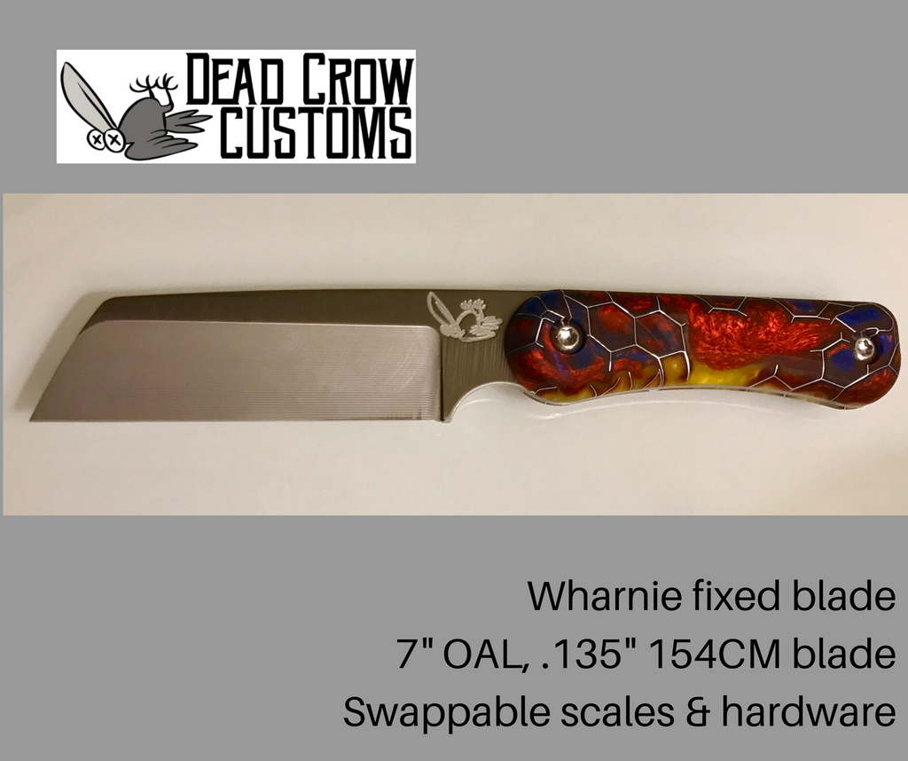 Wharnie Fixed Blade – Dead Crow Customs